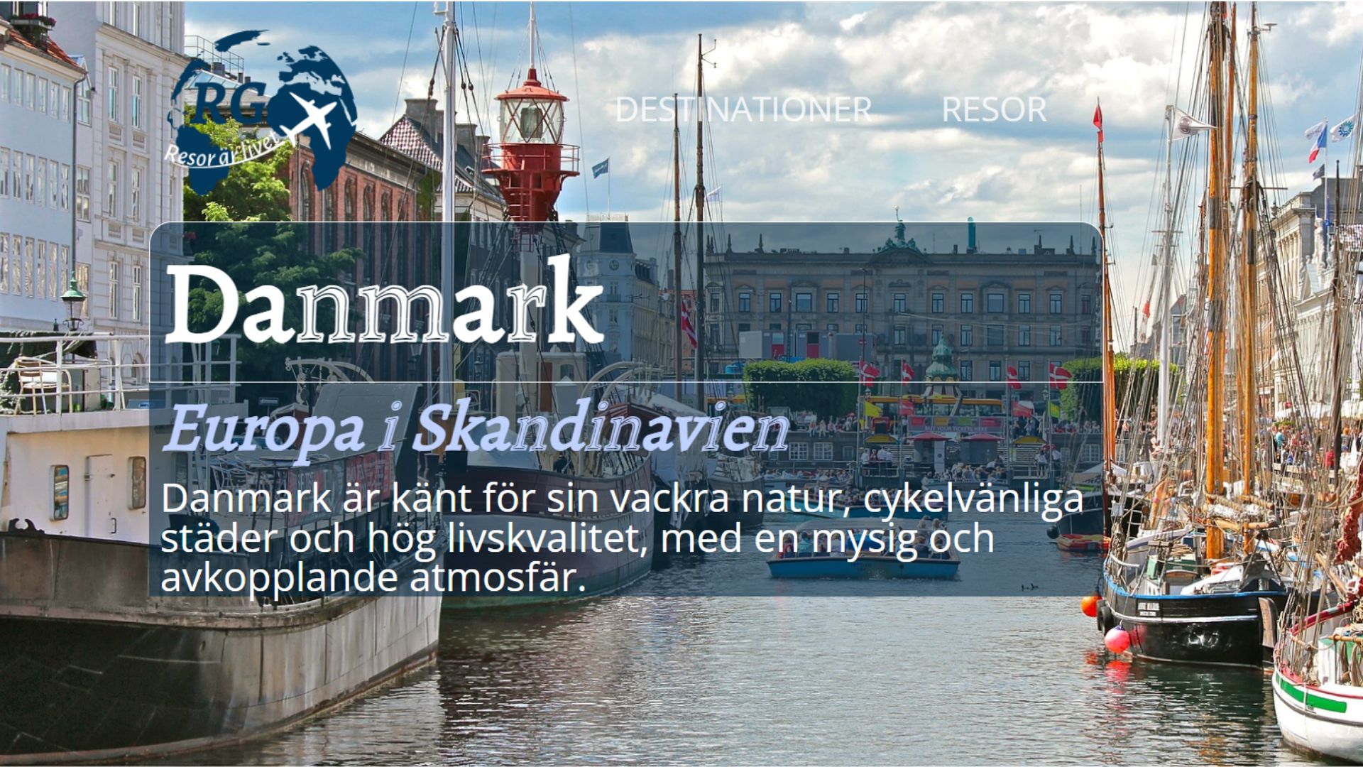 Danmark - lär känna Europa i Skandinavien