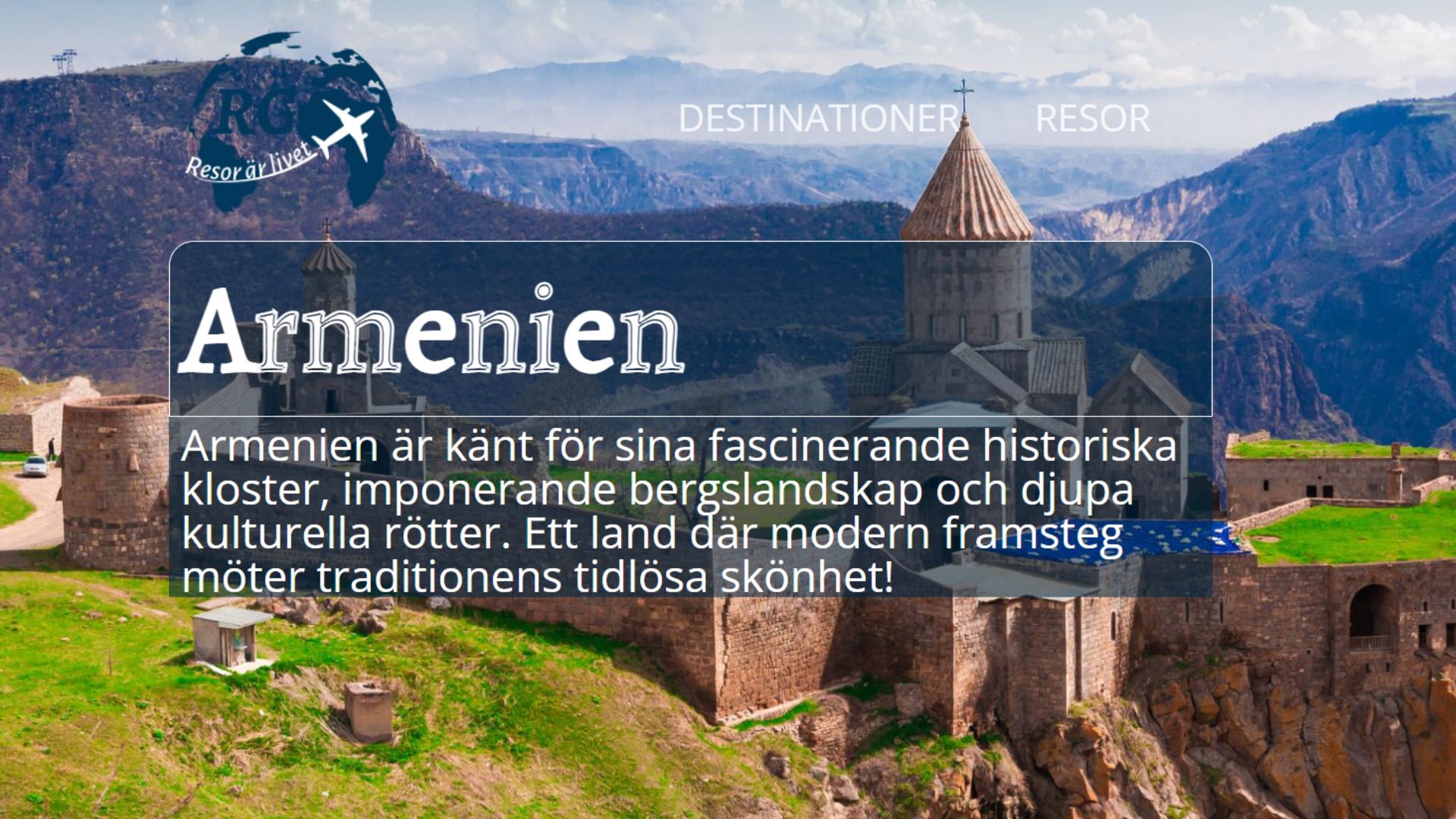 Armenien - allt du behöver veta om landet och lite till