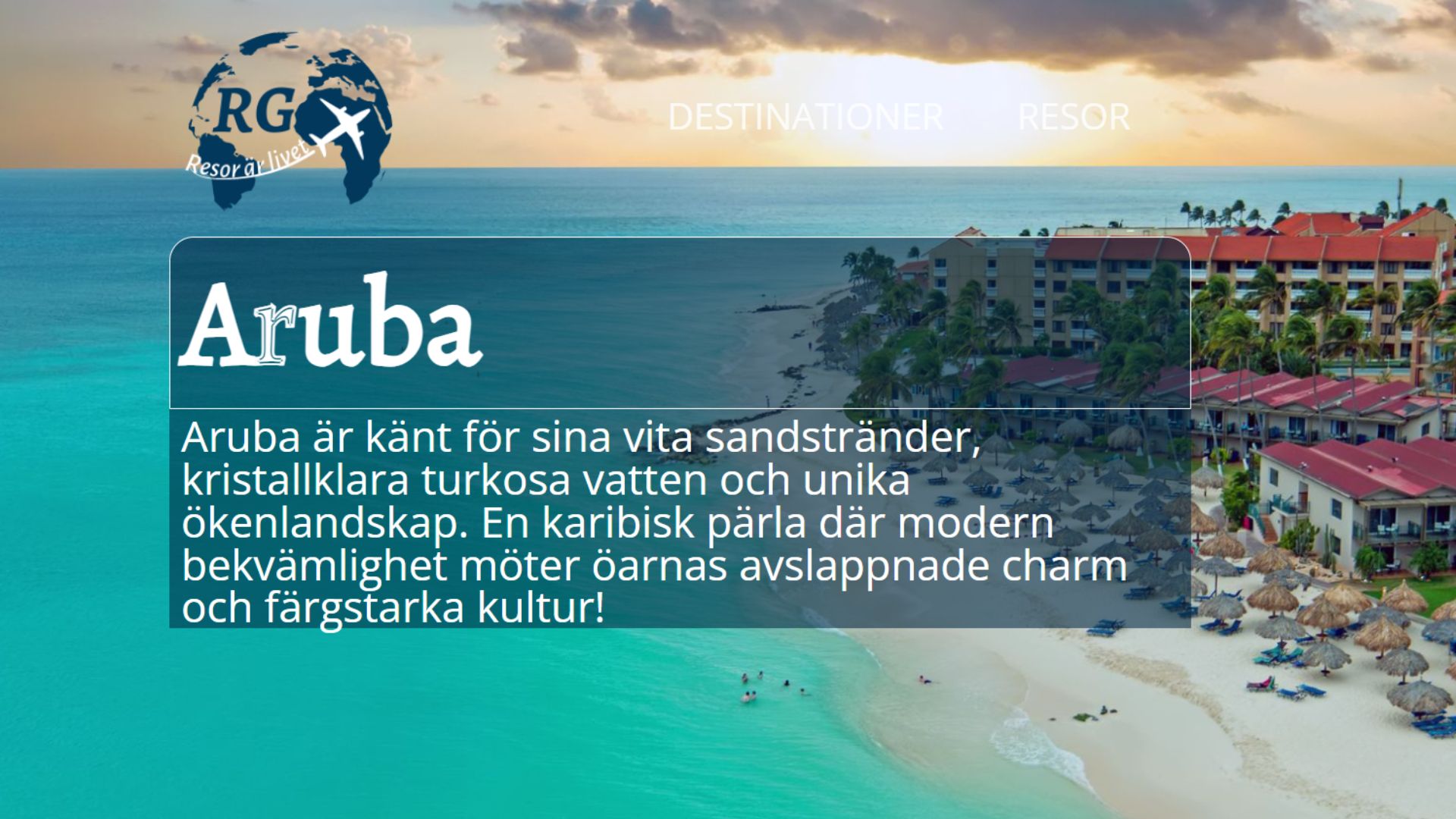 Aruba - allt du behöver veta om landet och lite till
