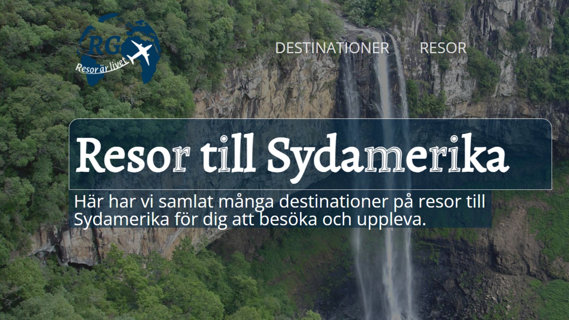 Allt om resor till Sydamerika - ResorGlobal