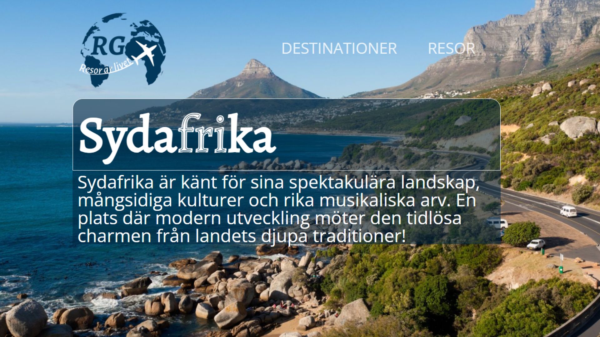 Sydafrika - allt du behöver veta om landet och lite till
